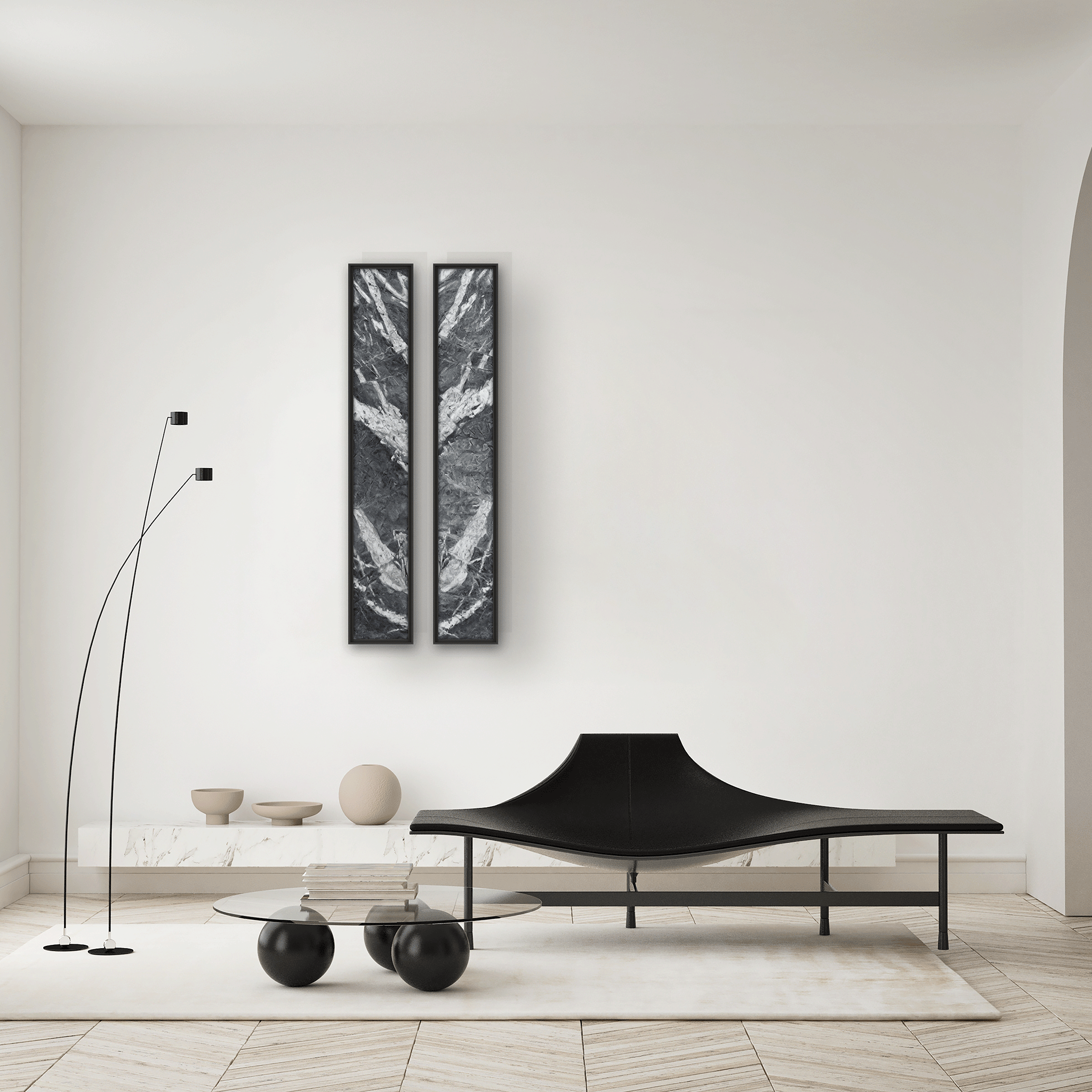 Graphite Night | Steinbild