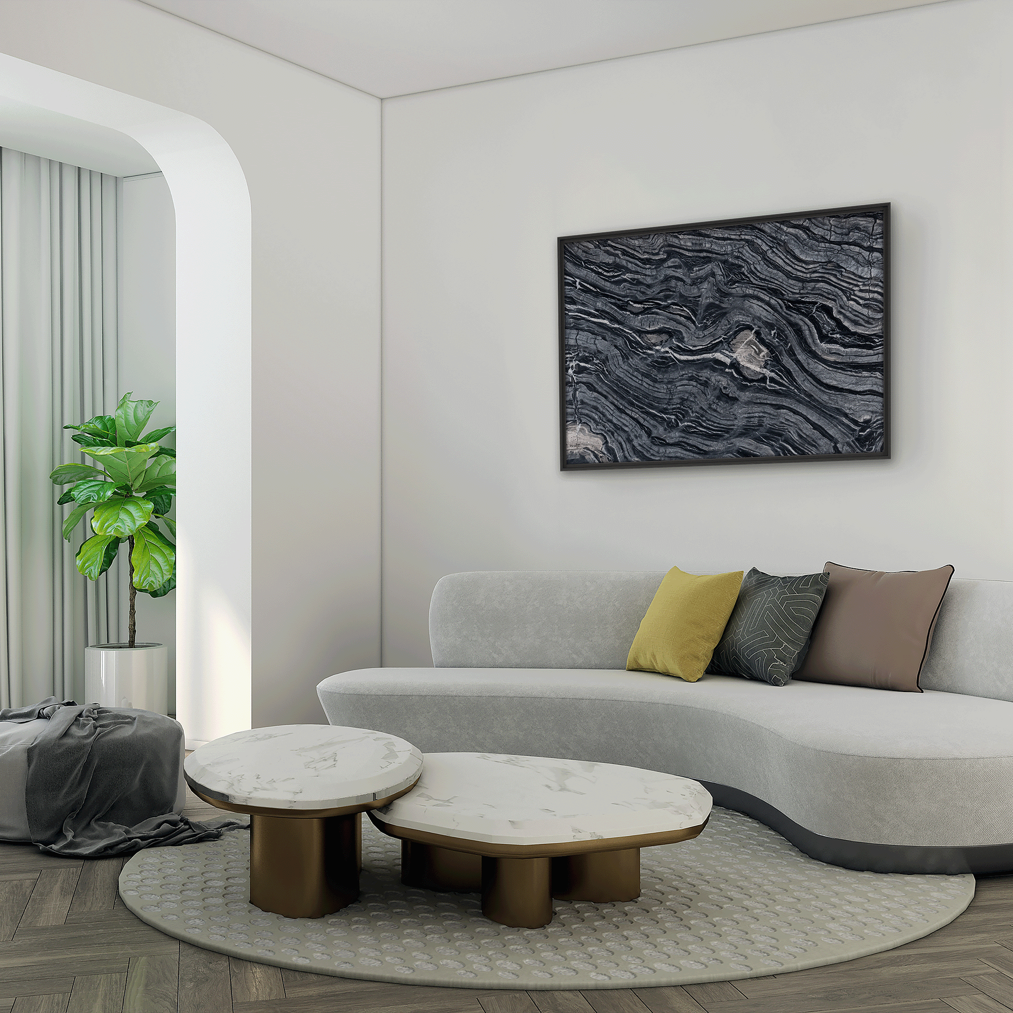 Cosmic Swing | Steinbild